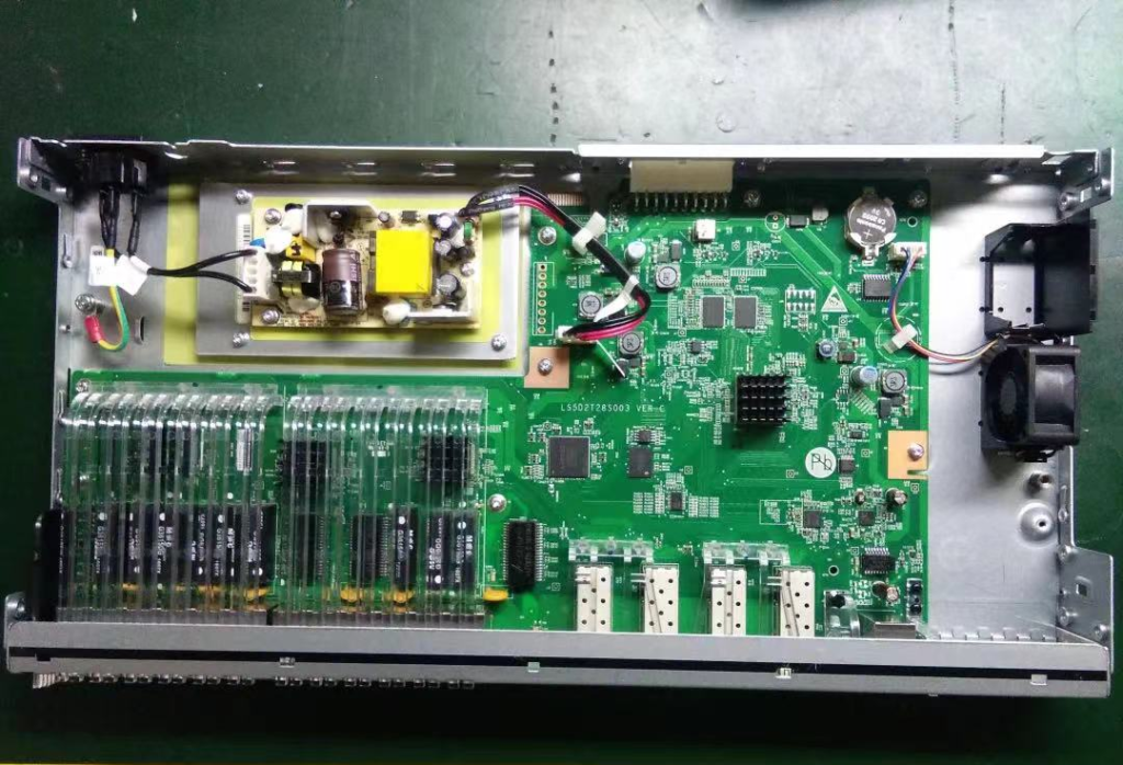 Disassemble the switch chassis to see how the EMC operates| FiberMall