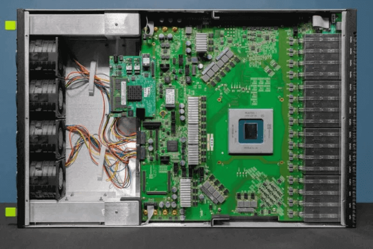 Marvell 51.2T(64포트 800G) 스위치 내부 살펴보기 | FiberMall