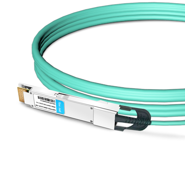 Cisco QDD-400-AOC1M Compatible 400G QSFP-DD AOC | FiberMall