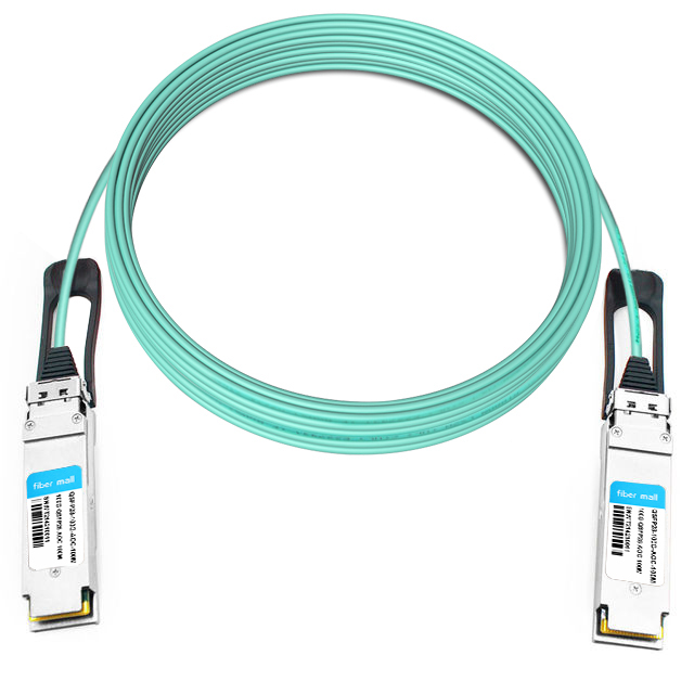NVIDIA Mellanox MFA1A00-C100 100G QSFP28 AOC Cable 100m | FiberMall