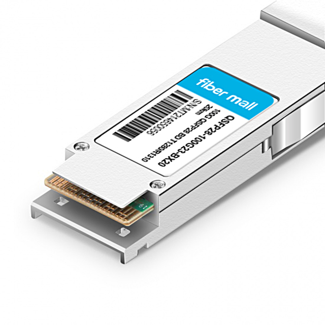 100G BIDI QSFP28 T1280nm/R1310nm 20km Transceivers | FiberMall