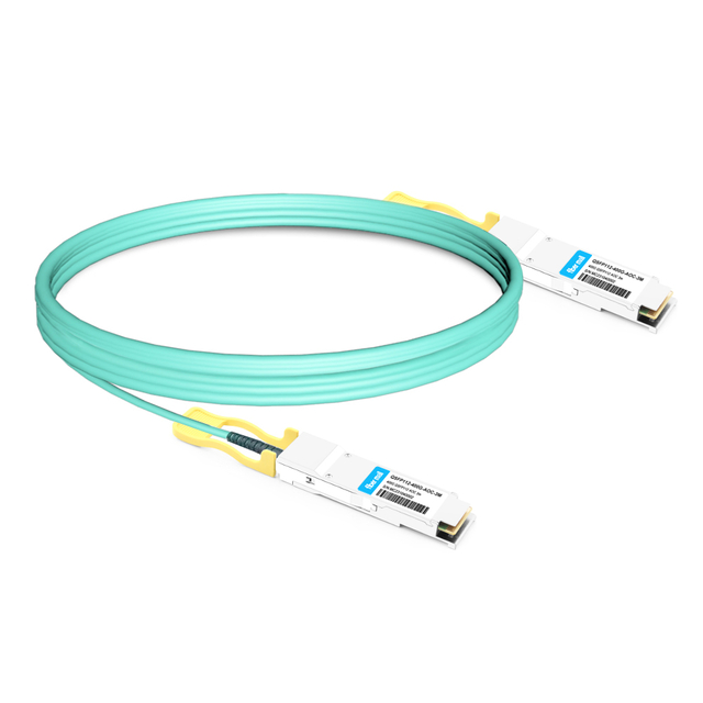 400G QSFP112 to QSFP112 Active Optical Cable 3m | FiberMall