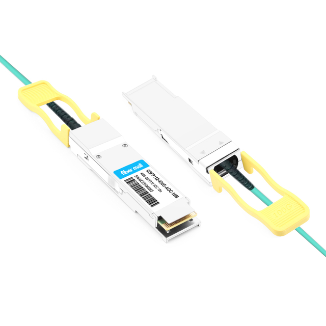 400G QSFP112 to QSFP112 Active Optical Cable 10m | FiberMall