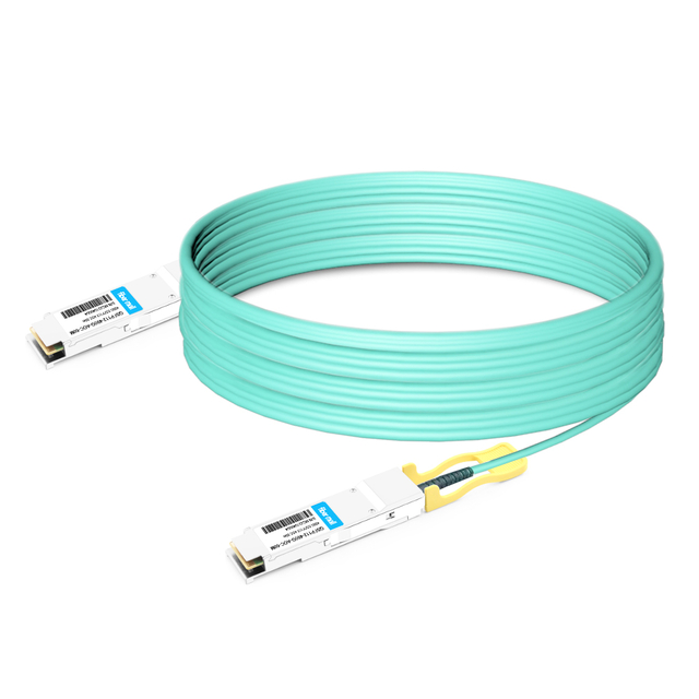 400G QSFP112 to QSFP112 Active Optical Cable 60m | FiberMall