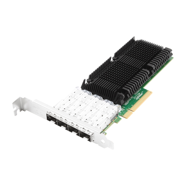 Intel E810 PCI Network Interface Card 25G Quad-Port SFP28 | FiberMall