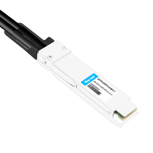 800G OSFP to 2x400G OSFP InfiniBand Breakout ACC FLT 4m | FiberMall