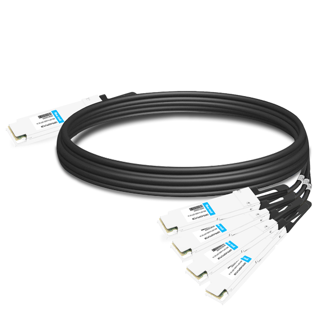 800G InfiniBand OSFP vers 4x200G OSFP Breakout DAC 2m | FiberMall