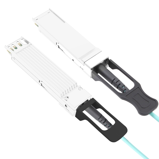 400G OSFP to 2x200G QSFP56 HDR Breakout AOC 10m | FiberMall