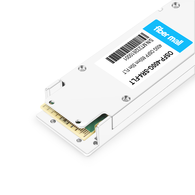 400GBASE SR4 OSFP Flat Top Optical Transceiver Module | FiberMall