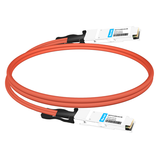 400G QSFP112 ACC Active Copper Cable 2.5m | FiberMall