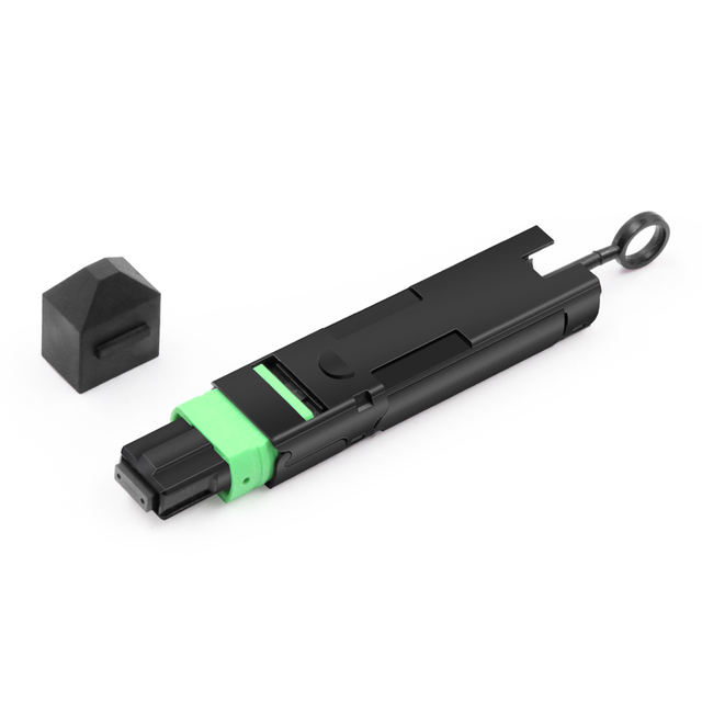 8 Fibers MTP APC Female OS2 9/125 Fiber Loopback Module | FiberMall