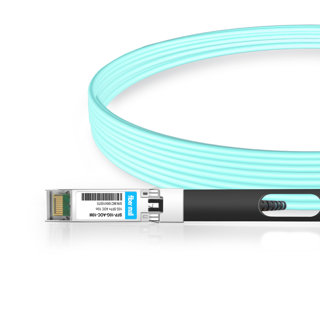 Cisco SFP-10G-AOC10M 호환 10G SFP+ AOC 케이블 10m | FiberMall