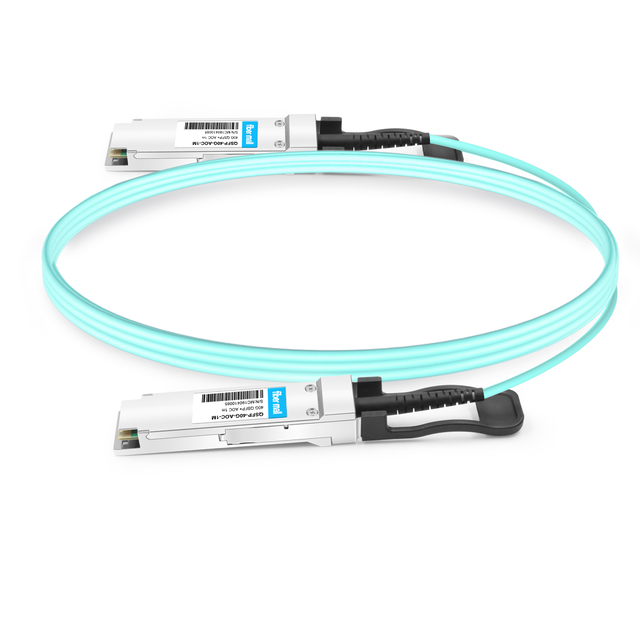 1m 40G QSFP+ to QSFP+ Active Optical Cable | FiberMall