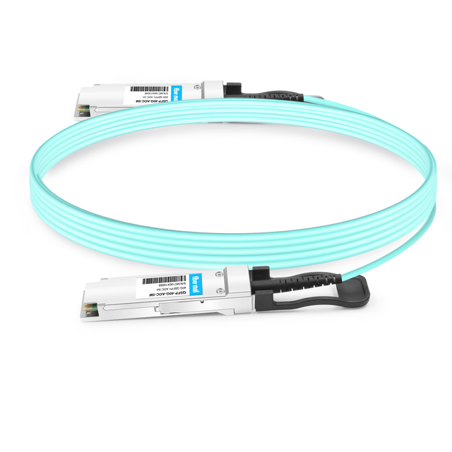 5m 40G QSFP+ to QSFP+ Active Optical Cable | FiberMall