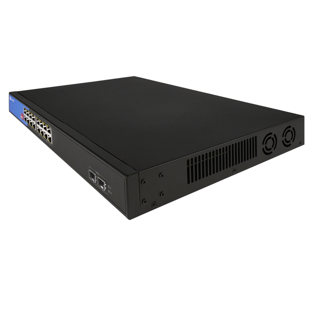 1G Ethernet Switch 16 port with 2x 1G SFP Up1inks | FiberMall