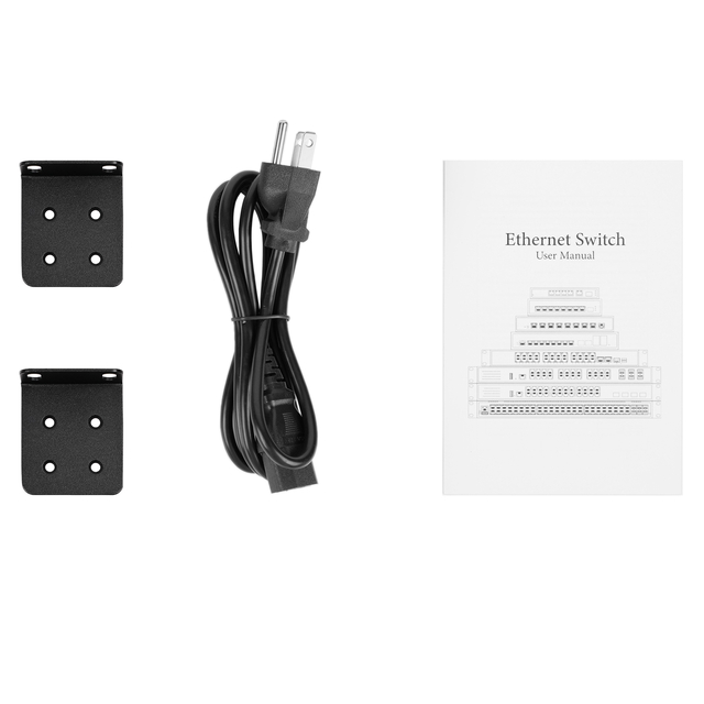 1G POE Switch 24 port with 4x 1G RJ45/SFP Combo L2+ | FiberMall