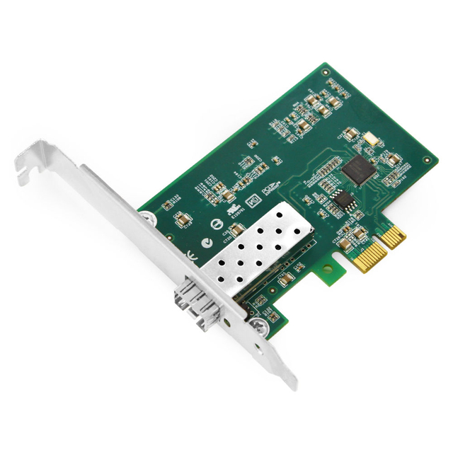 Intel® I210 F1 Single Port Gigabit SFP PCI Express x1 Ethernet Network Interface Card PCIe v2.1