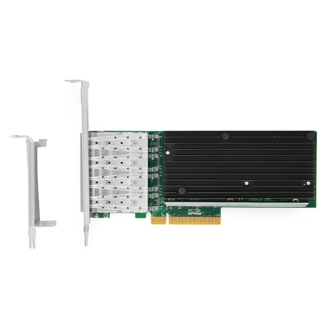 Intel XL710-BM1 DA4 Quad Port 10 Gigabit NIC 4 SFP+ | FiberMall