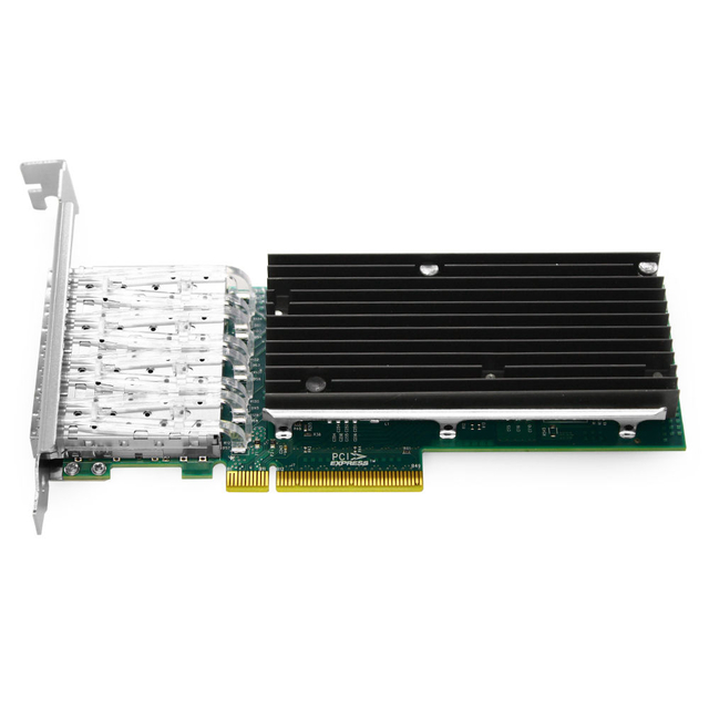 Intel XL710-BM1 DA4 Quad Port 10 Gigabit NIC 4 SFP+ | FiberMall