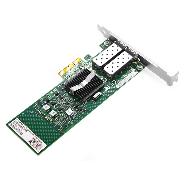 Intel® 82576 F2 Dual Port Gigabit SFP PCI Express x4 Ethernet Network ...