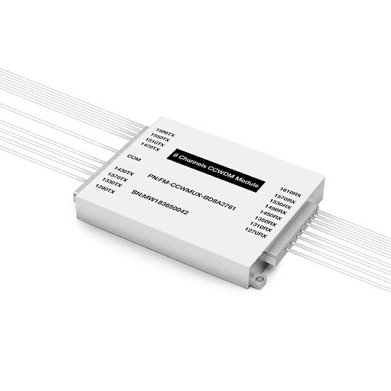 CCWDM Single Fiber Mux 8CH 16Wavelengths Side A | FiberMall